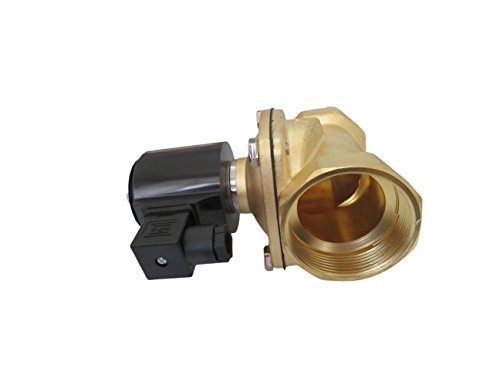 Carb Omar 2" inch 12V DC Brass Electric Solenoid Valve 12 Volt VDC ...