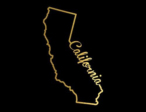 Amazon.com: Liphontcta ND245G California State Decal Sticker | 7-Inches ...