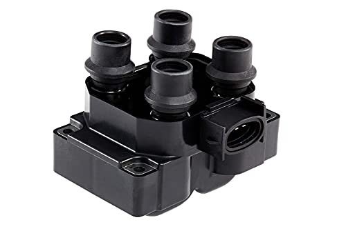 HELLA 5DA 193 175-401 Ignition Coil – 12V – 3-pin connector – Block ...