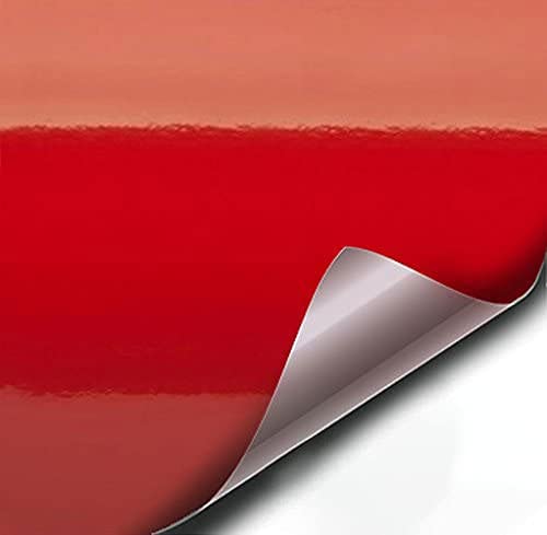 Snapklik.com : VViViD Red Gloss Car Wrap Vinyl Roll