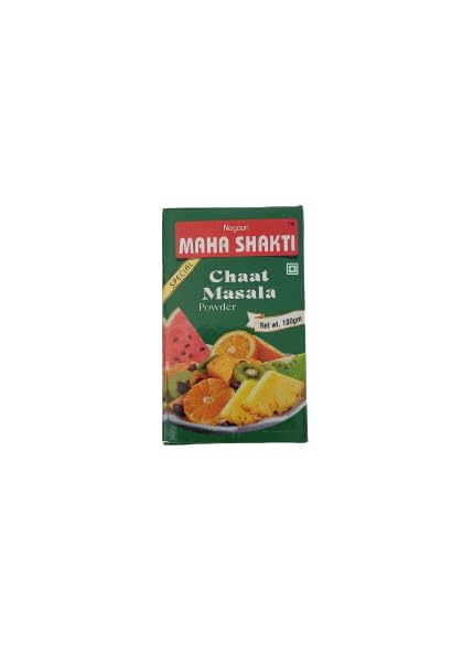 Mahashakti Chaat Masala Chaat Masala Box pack 100gm (100 Gr) : Amazon ...