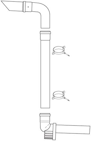 Baxi 5118638 NA Multifit Plume Displacement Kit Including Elbow ...