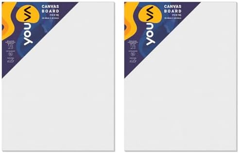 Navneet Youva | Primed Canvas Board for Acrylic and Oil Colour Painting ...