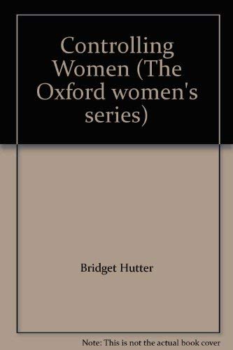Amazon | Controlling Women | Hutter, Bridget, Williams, Gillian ...