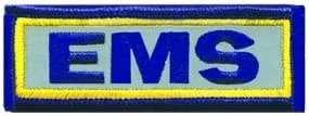 Amazon.com: EMS - 3 x 1" Reflective, Patch Tabs Emblem Emergency ...