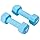 J-Fit JFIT Neoprene Dumbbell Pair - 5 lbs - Non Slip, Hex Shape, Color ...