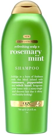 Amazon.com : OGX Extra Strength Refreshing Scalp + Rosemary Mint ...
