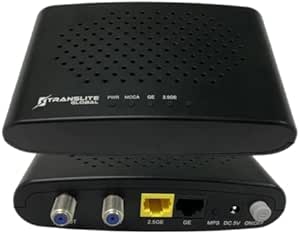 Amazon.co.jp: Translite Global MoCA 2.5 - イーサネットオーバー同軸アダプター 2つのイーサネット ...