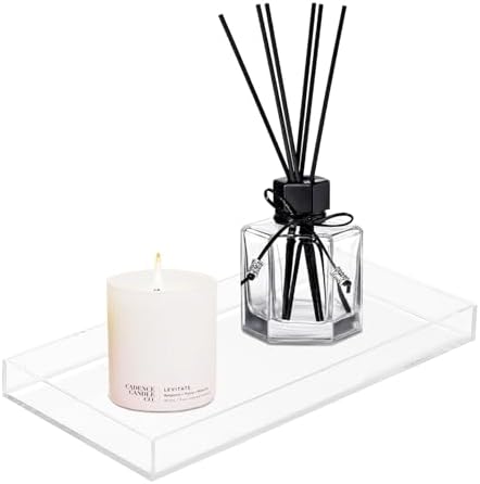 Amazon.com: ROYALITA Acrylic Tray Bathroom Tray for Countertop ...