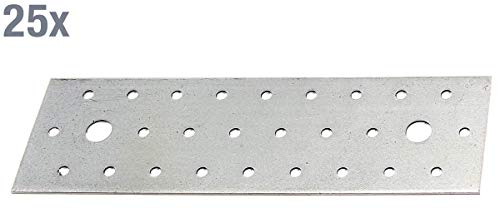 Perforated Plate Sendzimir-Galvanised 200 x 60 mm / 25 STK. – BigaMart