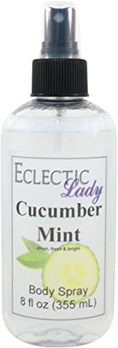 Amazon.com : Cucumber Mint Body Spray, 8 ounces, Body Mist for Women ...