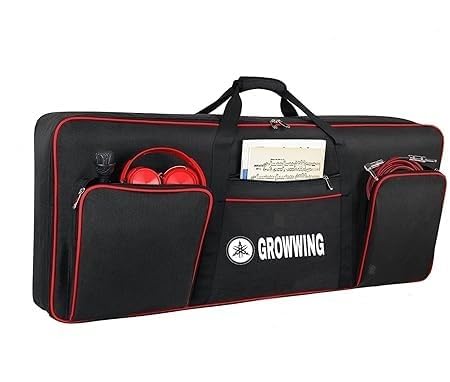 Grow wings 61 Keys Keyboard & Piano Case/Cover/Backpack for Heavy Bag ...