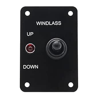 MYADDICTION Anchor Windlass Up/Down Toggle Switch Panel with LED ...