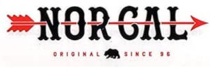 Amazon.com: Nor Cal - Shot Through Skateboard Sticker - Sticker Graphic ...