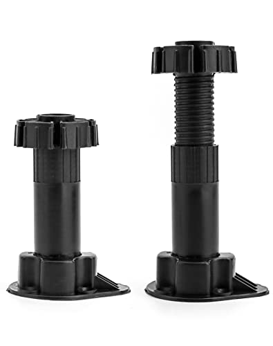 QWORK 20 Pieces Furniture Feet Leveling Feet Adjustable, kitchen ...