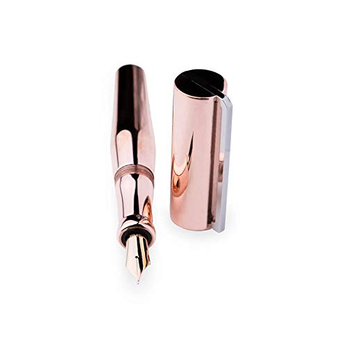 Amazon.com: Fountain pen - solid metal writing instrument - luxury ...