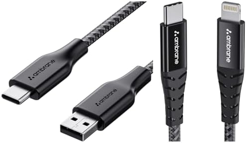 Ambrane 60W / 3A Fast Charging Type C Cable for Smartphones, Tablets ...