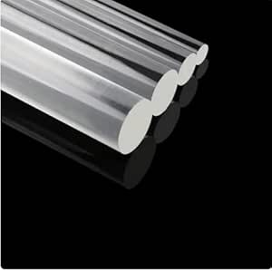 Amazon.co.jp: 1/5/10 PCS Clear Acrylic Rod Diameter 1mm-20mm x100/200 ...
