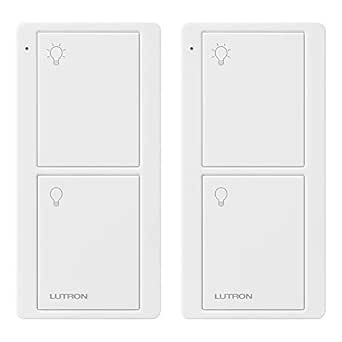 Lutron Pico Remote for Caseta Smart Switch, 2-Button Control , On/Off Control, For Table Top or ...