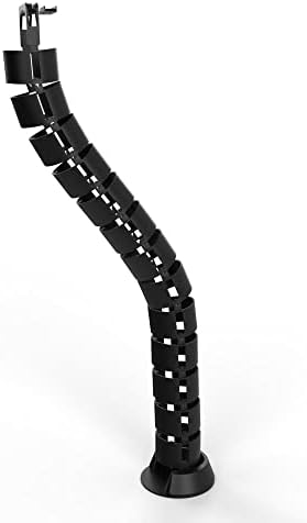 DKURVE® Cable Manager Under Office Desk Mounted Snake Cable Management ...