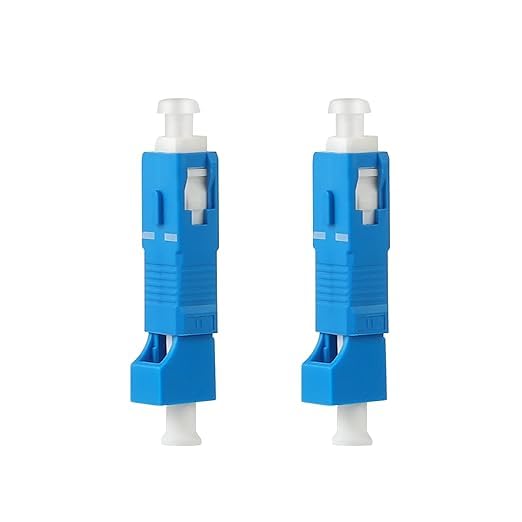 Fiberfix 2 Pcs SC to LC Adapter - Single Mode 9/125um SC/UPC Male to LC ...