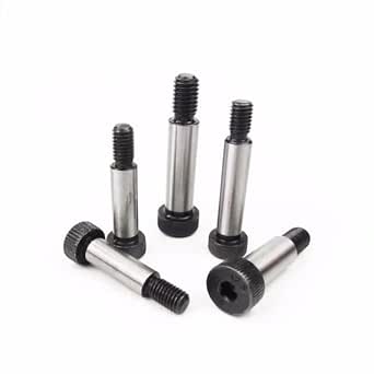 6pcs 8mm Shoulder 30mm Length (M6 thread) Allen Hex Socket Head ...