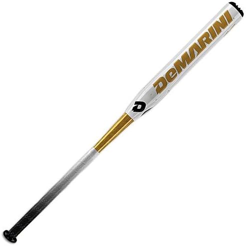 DeMarini CF3 Oro Fastpitch Softball Bat (-10), Dorado/Blanco, 81.2-cm ...