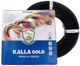 Flysmart Kalla Gold 1 SQ-MM, 60 Meters PVC Insulated Copper Wire Single ...