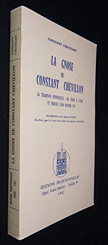 Amazon.com: Gnose de CHEVILLON Constant: 9782713800313: CHEVILLON ...