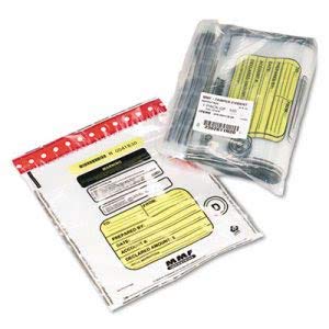Amazon.com: Tamper-Evident Cash Bags, Plastic, 12 x 16, Clear, 100 Bags ...