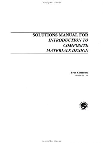 Introduction to Composite Materials Design: Barbero: 9781560327028 ...