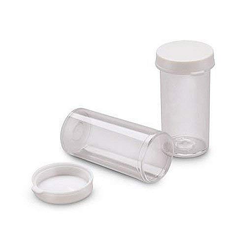 Amazon.com: Vials Clear Plastic Styrene 7 Dram Tube Containers 3 with ...