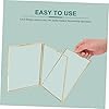 Amazon.com - BESPORTBLE Copper Edge Glass Photo Frame Clear Glass ...
