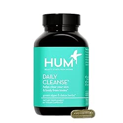 Amazon.com : HUM Daily Cleanse Clear Skin Herbal Supplements - Improved ...