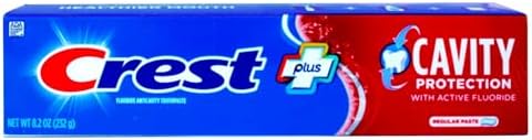 Amazon.com : Crest Cavity Protection Regular Toothpaste 8.2 oz (232g ...