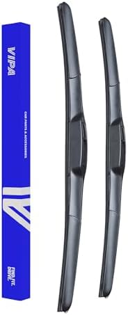 Premium Vipa Wiper Blade Kit | Fits: MG MGB Convertible (Jun 1975 to ...