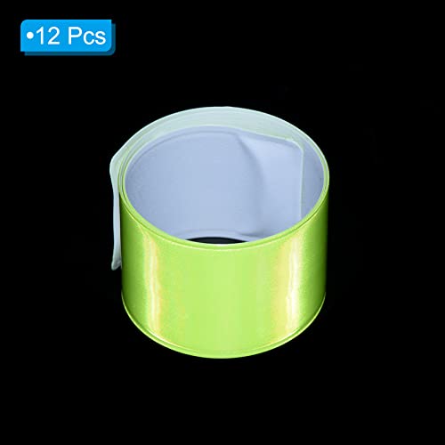 PATIKIL Reflective Bands, 12 Pcs High Visibility Reflective Arm Wrist ...