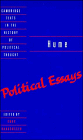 Hume: Political Essays (Cambridge Texts in the History of Political ...