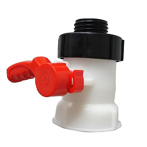 hifrom IBC Tank Adapter with Tank Cover, IBC Quick Coupling, S100 x 8 ...
