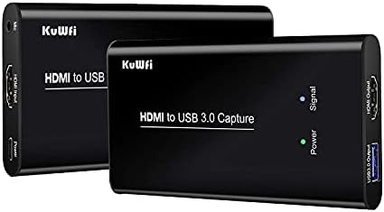 Amazon.com: Rybozen 4K Audio Video Capture Card, USB 3.0 HDMI Video ...