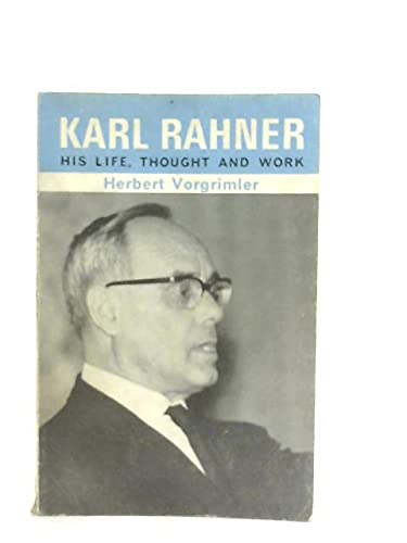 Muller charles, vorgrimler herbert - Karl rahner : CHARLES MULLER ET ...