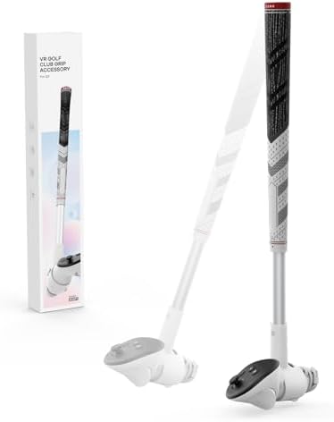 UPOK VR Golf Club Attachment for Meta Quest 3 | Sturdy Aluminum Alloy ...