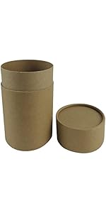 Amazon.com: WENPACK 12Pack Paperboard Tube with Lid Round Can Canister ...
