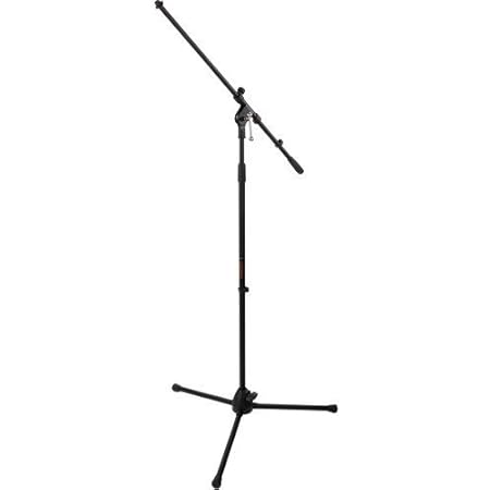 Amazon.com: Auray MS-5230F Tripod Microphone Stand with Fixed Boom ...