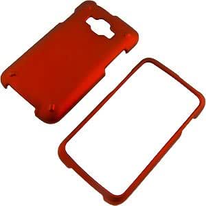 Amazon.com: Red Rubberized Protector Case Samsung Rugby Smart i847 ...