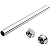 Amazon.com: B&B Hardware Round Wardrobe Closet Rod with End Supports ...