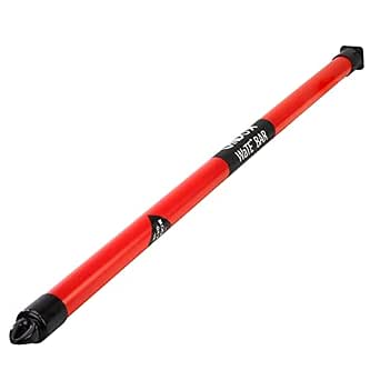 CanDo Slim WaTE Bar 3lb Red, Total Body Workout Weighted Exercise Bar ...
