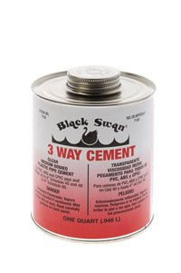 Black Swan 3 Way Cement 1 QT: Contact Cements: Amazon.com: Industrial ...