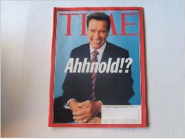 Time Magazine August 18 2003 Ahhnold!: Time Magazine: Amazon.com: Books