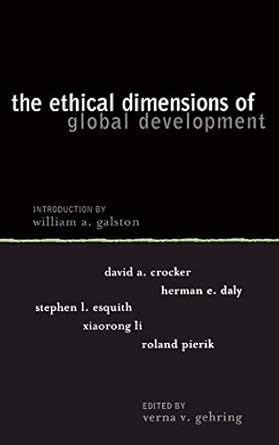 Amazon.com: Ethical Dimensions of Global Development (Institute for ...